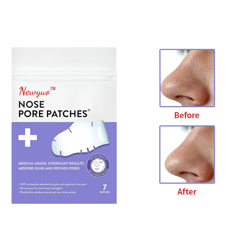 Newyuo™ Nose Pore Patches for Pores & Pimples | Medical-Grade Hydrocol ...